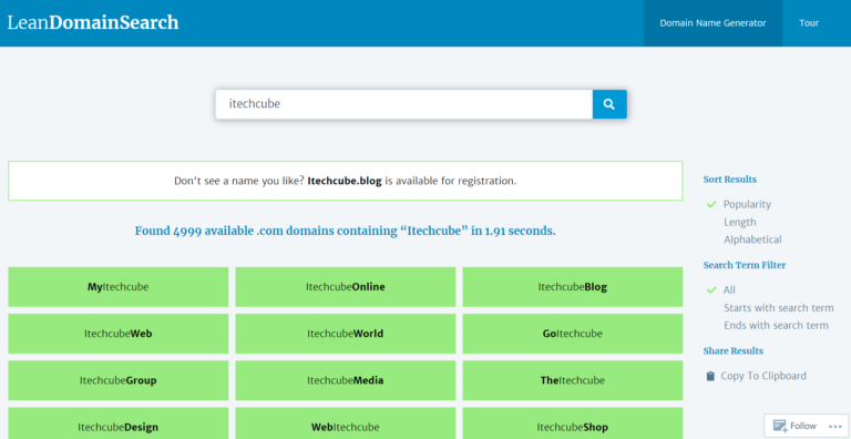 8 Best Free Domain Name Suggestion Tools To Find Perfect Name Ideas