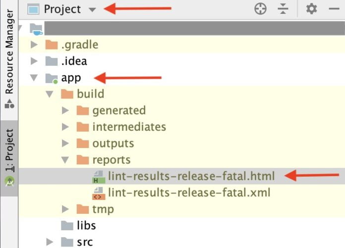 Fixed: Lint found fatal errors while assembling a release target- Android Studio - iTechCube